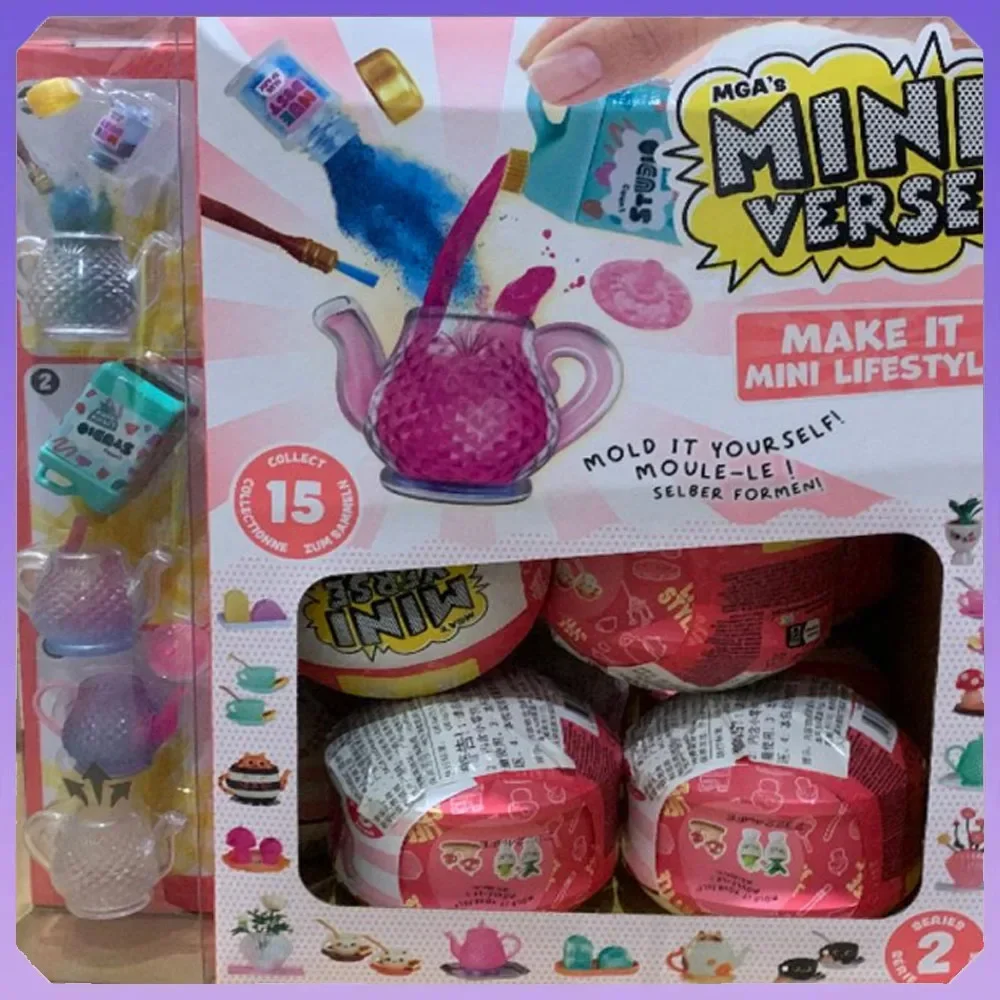 Miniverse-Happy-Lifestyle-Series-2-Teapot-Candle-Vase-Toys-Figure-Mini ...