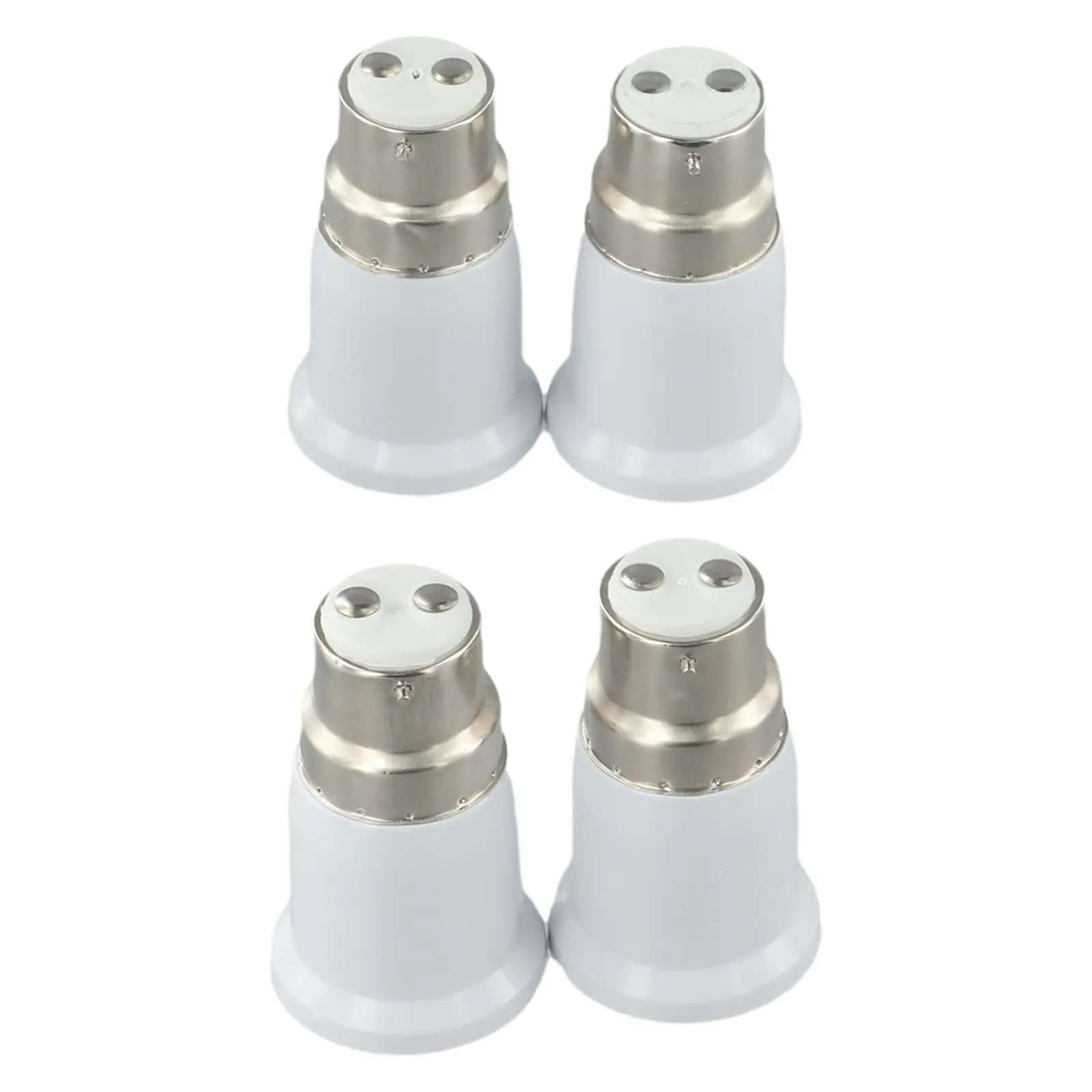 4pcs-B22-To-E27-Adapter-Edison-Screw-Light-Bulb-Adaptor-Converter-LED ...