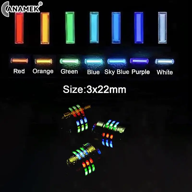 Glass-Luminous-Tube-Not-Tritium-Gas-Rod-EDC-Luminous-Rod-Lighting ...