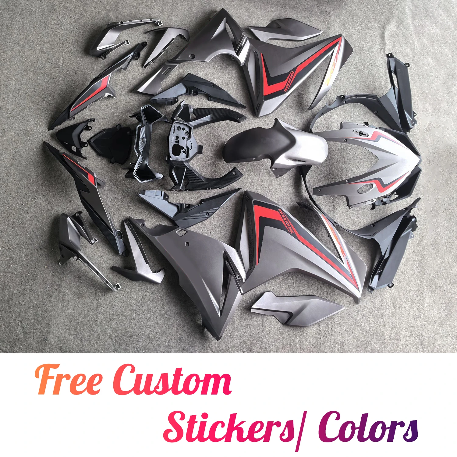 Fit For Honda CBR500R 2019 - 2023 CBR500RR Fairing Bodywork Kit Panel ...