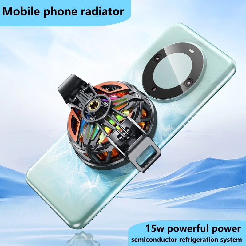 Magnetic-Portable-Cooler-For-Mobile-Phone-Radiator-Mobile-Cooling-Fan ...