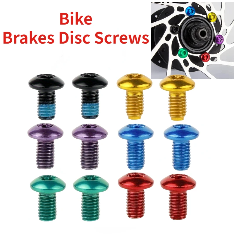 12pcs-Bicycle-Disk-Brake-Rotor-Bolts-M5x9mm-T25-MTB-Bike-Brakes-Disc ...