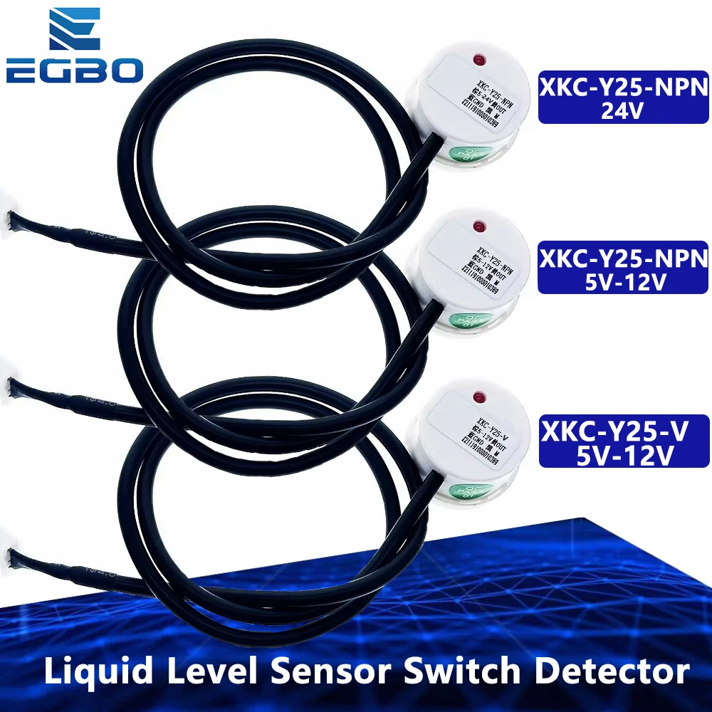 Xkc Y25 T12v Liquid Level Sensor Switch Detector Water Non Contact ...
