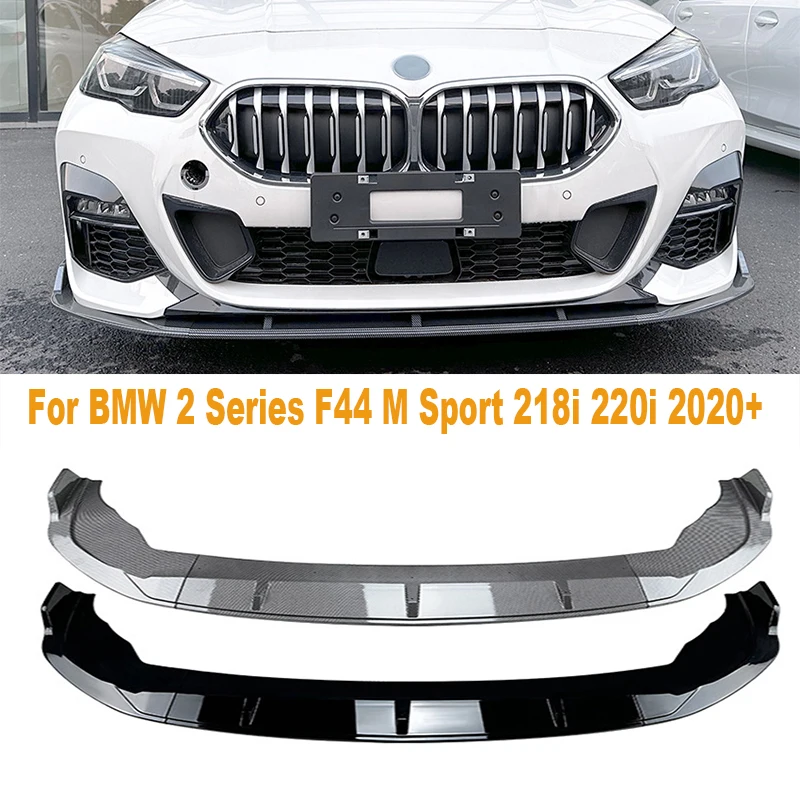 For-BMW-2-Serie-F44-M-Sport-218i-220i-2020-Front-Bumper-Lip-Splitter ...