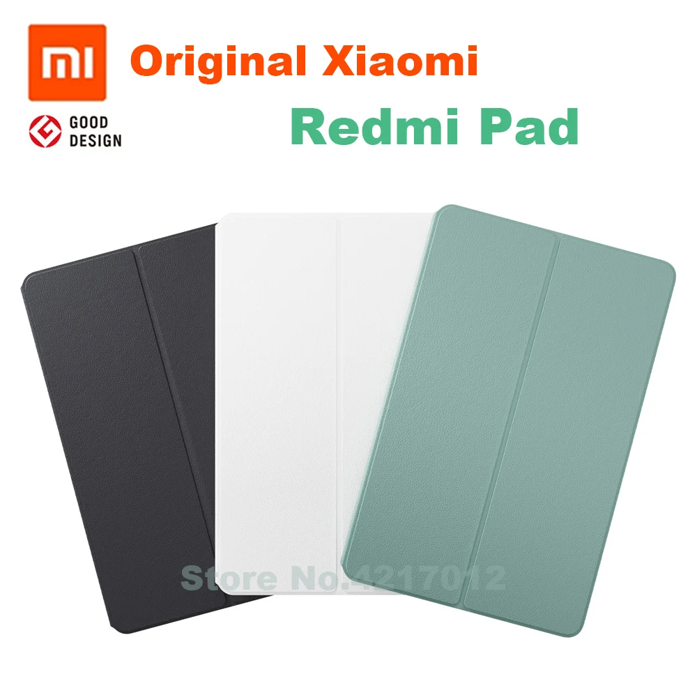 Casing-Cerdas-Xiaomi-Redmi-Pad-Asli-Casing-Kulit-Bingkai-Karet-Sampul ...