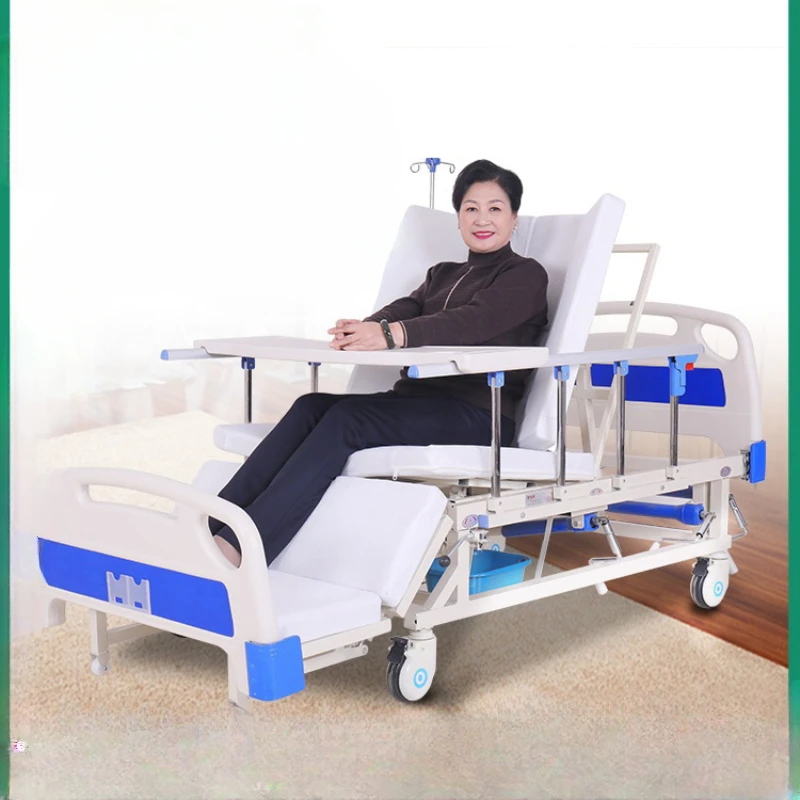 Paralysis-medical-care-home-hospital-bed-stool-hole-paralysis-turning ...
