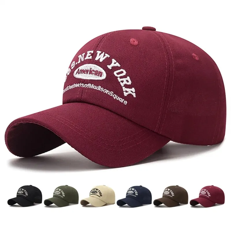 New-York-Letters-Baseball-Caps-for-Men-Women-Summer-Sun-Outdoor-Dad ...