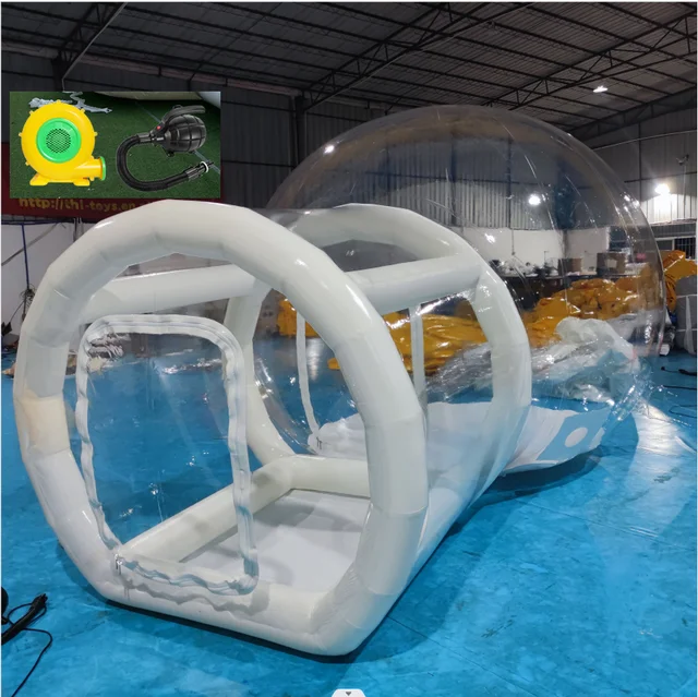 10/13Ft Kids Party Fun Clear Inflatable Bubble House With Balloons ...