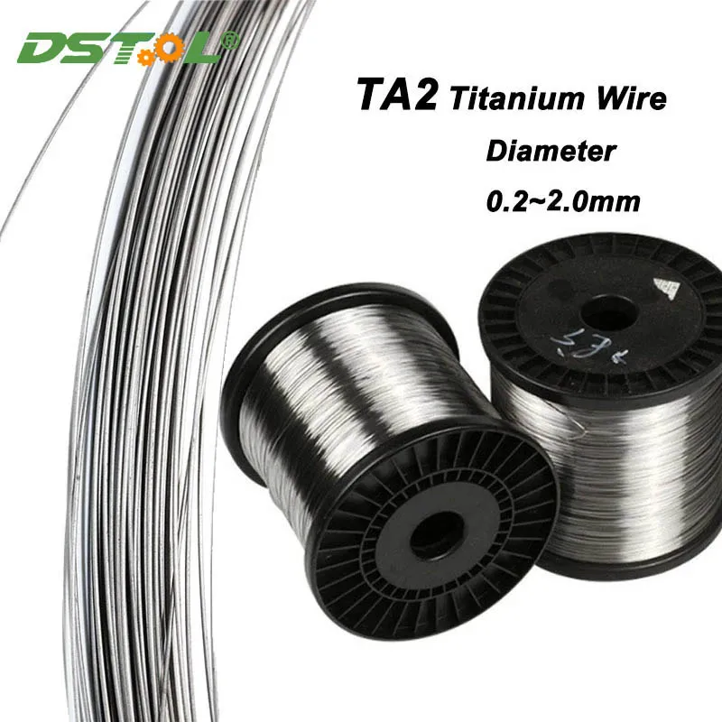 1-Meter-TA2-Titanium-Wire-High-Pure-Ti-Alloy-Grade-Metal-Line-Welding ...