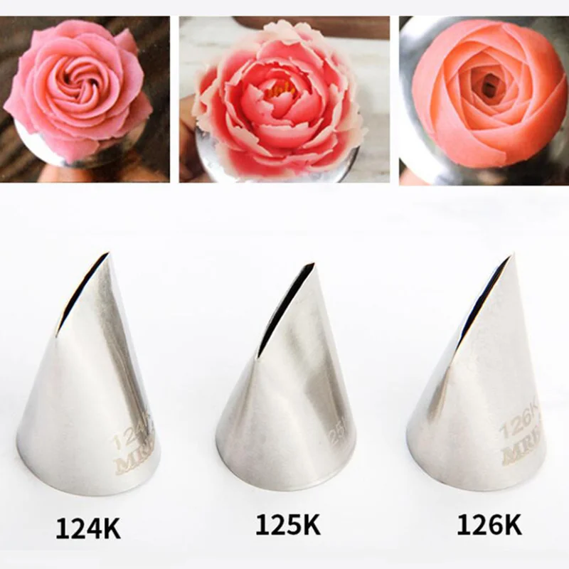 USTENSILES DE DECORATION, 126K--Buses de pâtisserie en acier inoxydable ...