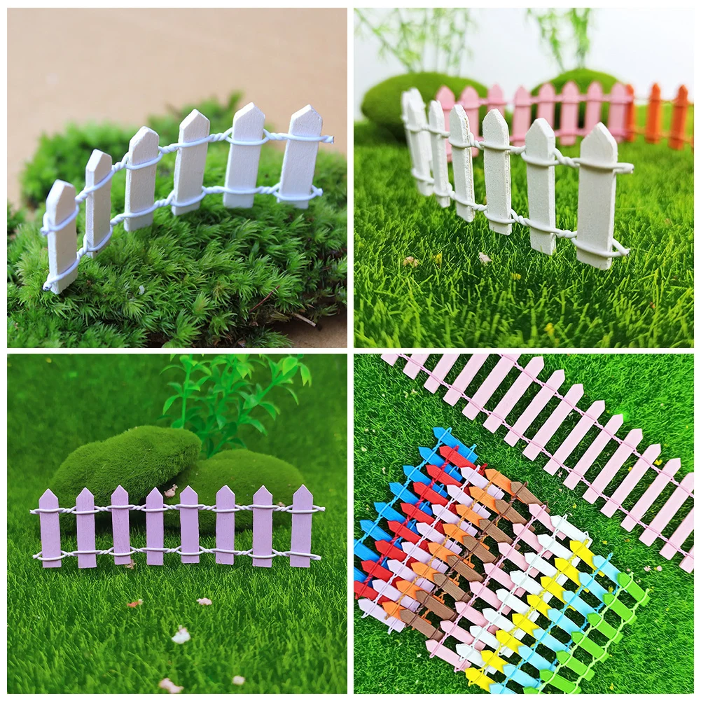 1pcs-Wooden-Fencing-Wood-Barrier-DIY-Mini-Landscape-Fairy-Garden ...