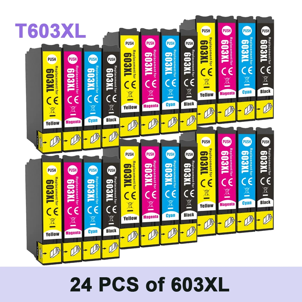For 603xl T603 T603xl E603xl 603 Xl Compatible Ink Cartridge For Epson ...