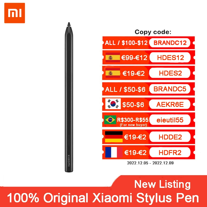 Original Xiaomi Stylus Pen 240hz Draw Writing Screenshot 152mm Tablet ...
