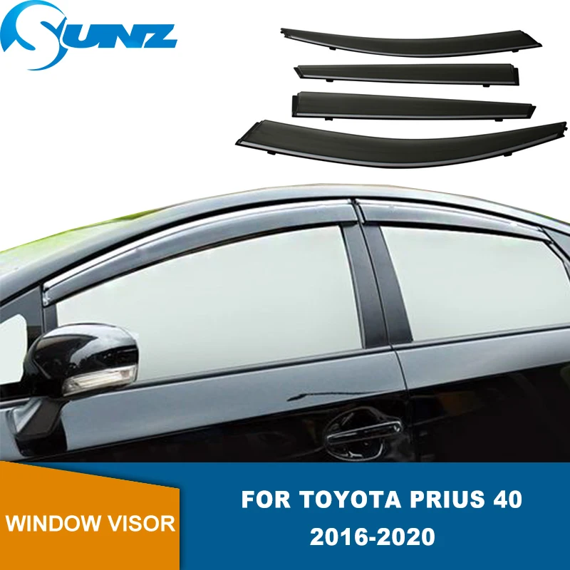 Tuning-Door-Side-Window-Guard-Deflectors-Wind-Deflector-Car-Vent-Visor ...