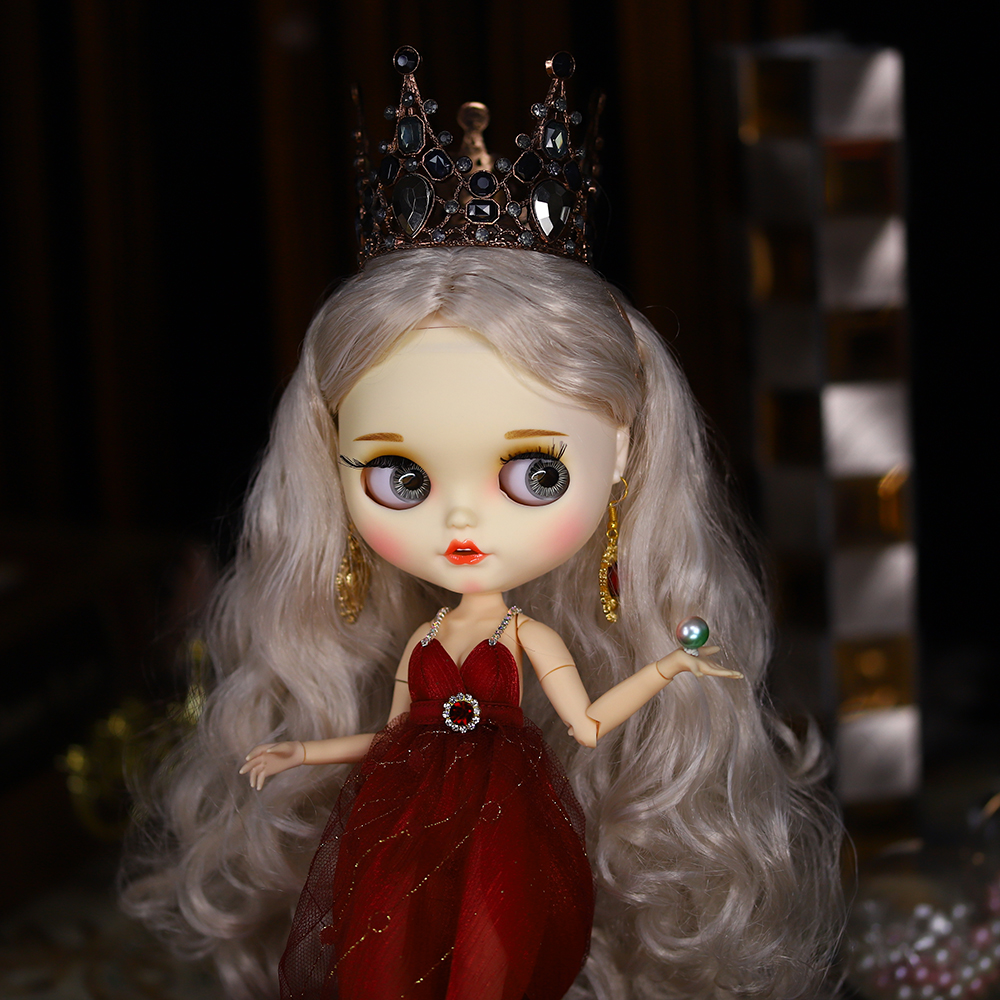Valerie – Premium Custom Neo Blythe Doll with Pink Hair, White Skin ...