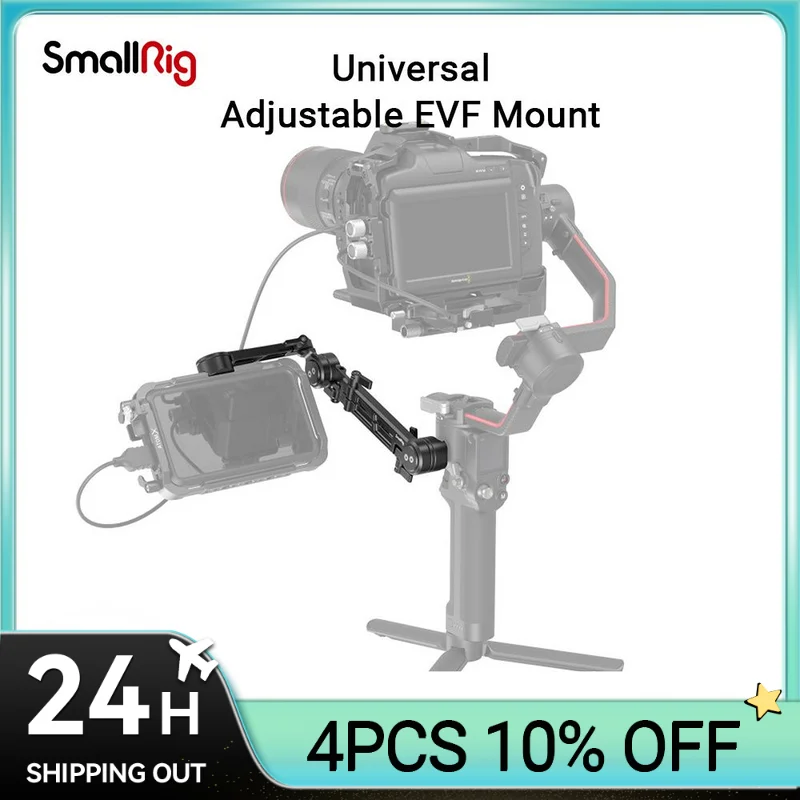 SmallRig-Adjustable-EVF-Mount-With-NATO-Clamp-Supports-Monitors-For ...