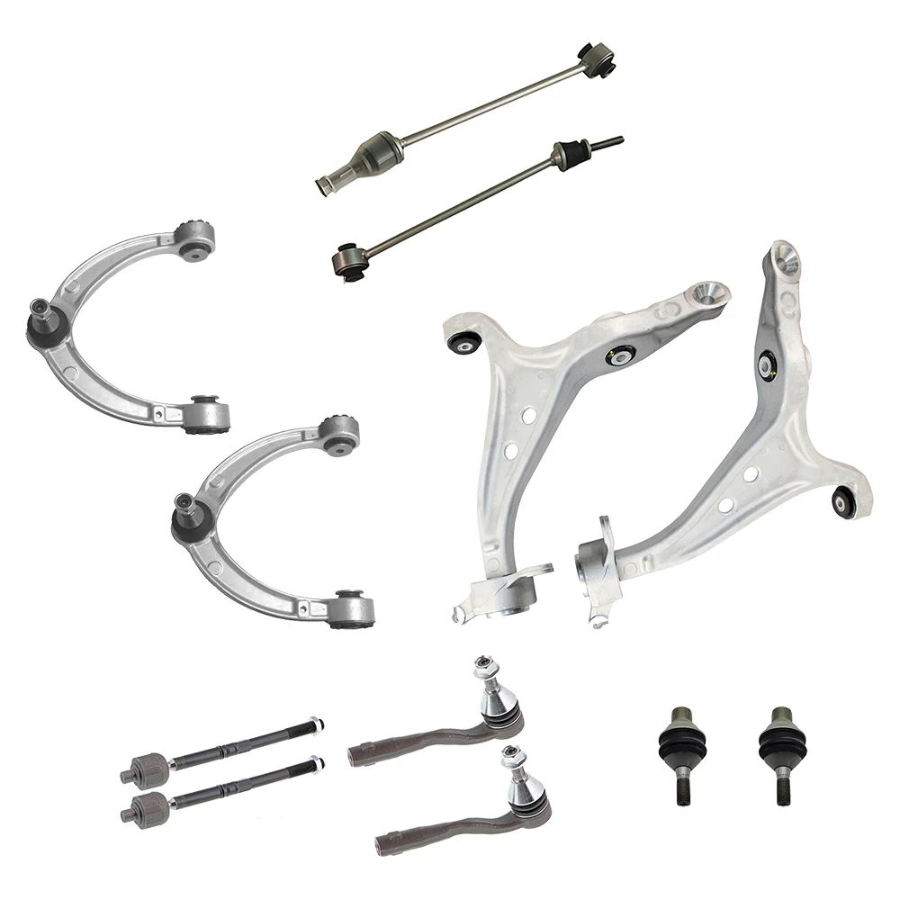 12 Pieces Front Axle Suspension Control Arm Ball Joint Stabilizer Link ...