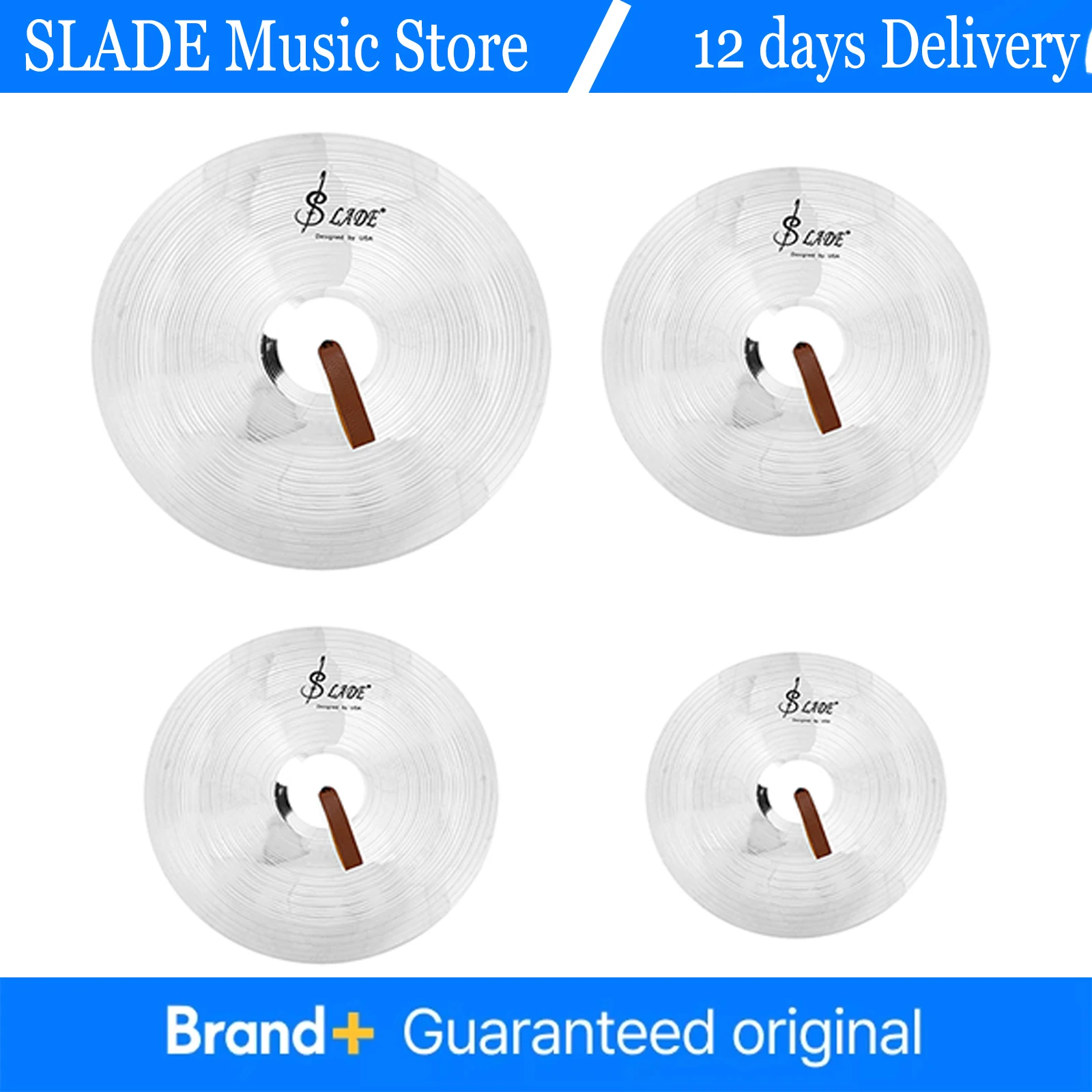 1 Pair Military Cymbal Marching Cymbal Hand Cymbals 14/16/18/20 inch ...