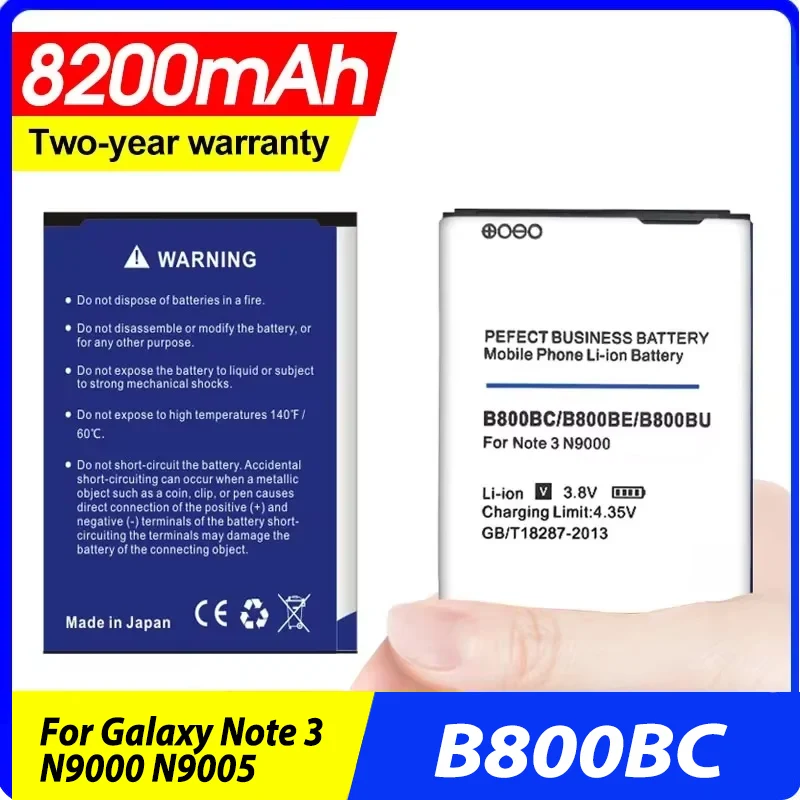 8200mah-B800BC-B800BE-B800BU-Battery-for-Samsung-Galaxy-Note-3-N9000-N9005-N900a-N900-N9002 ...