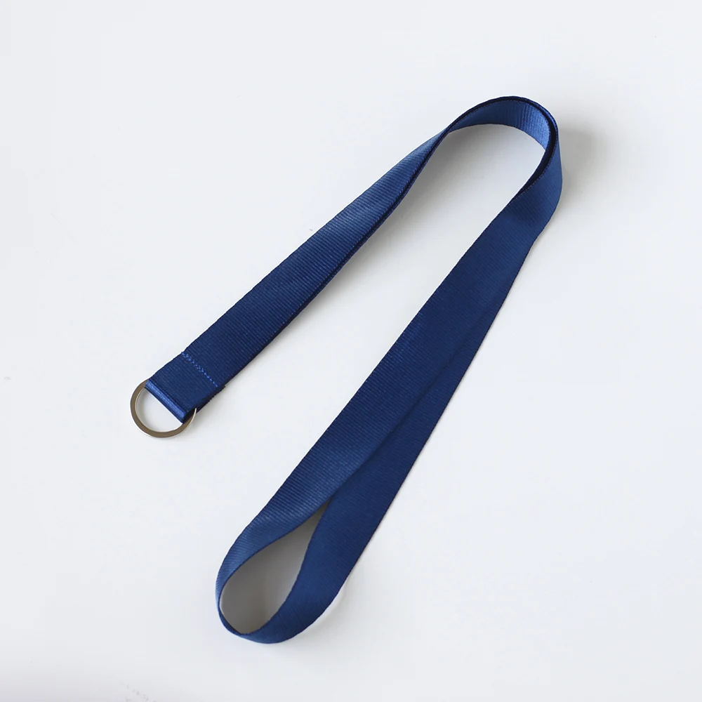 Safety Hanging Neck Strap Lanyard Long Nylon Rope With Circular Iron ...