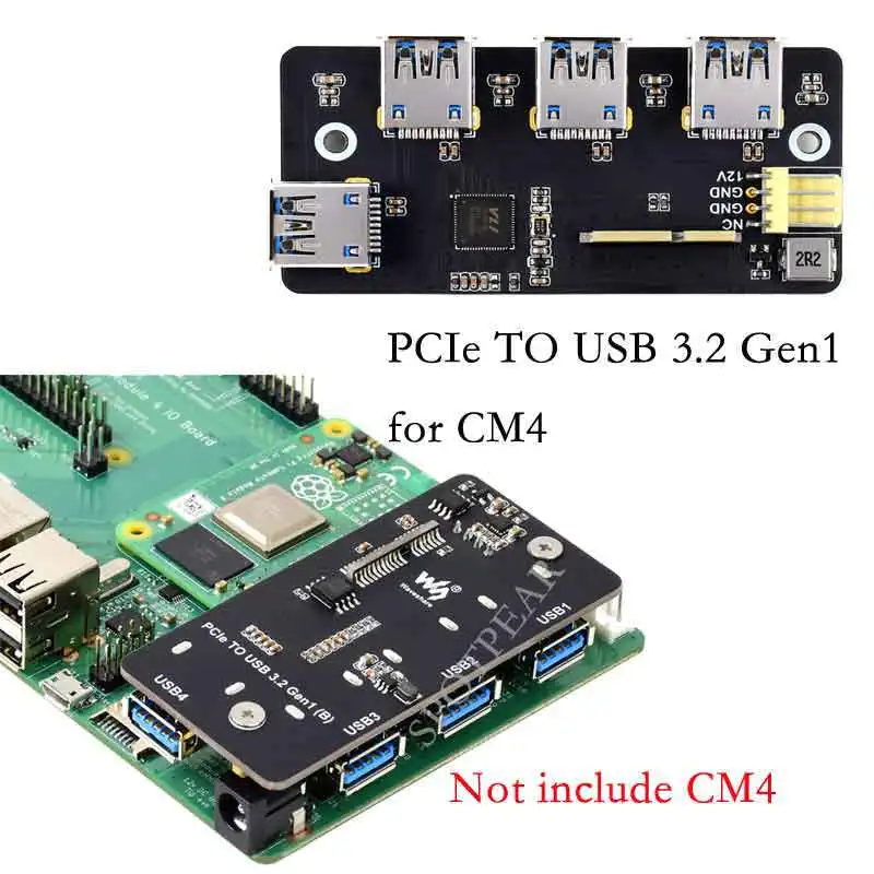 Raspberry Pi Compute Module 4 CM4 official IO Board Expansion Board ...