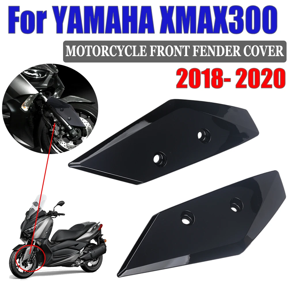 Motorcycle Front Fender Side Trims Cover Mudguard Shock Cap Protective ...