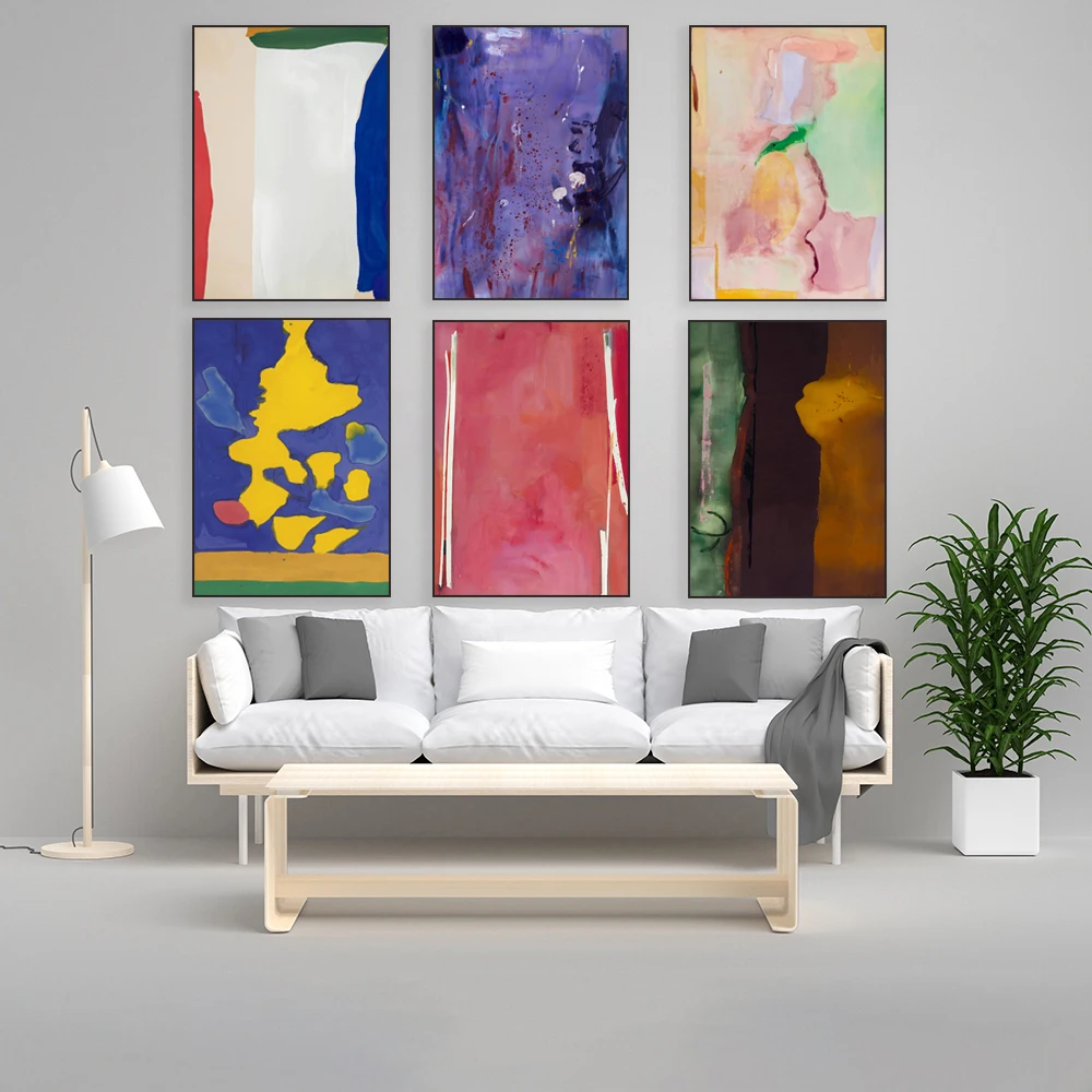 Helen Frankenthaler American abstract expressionist painter, lyrical ...