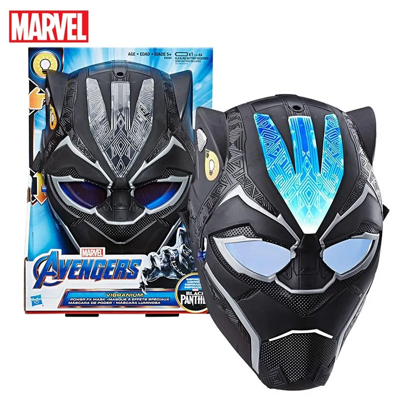 Avengers Marvel Black Panther Vibranium Power Fx Mask Halloween Cosplay ...