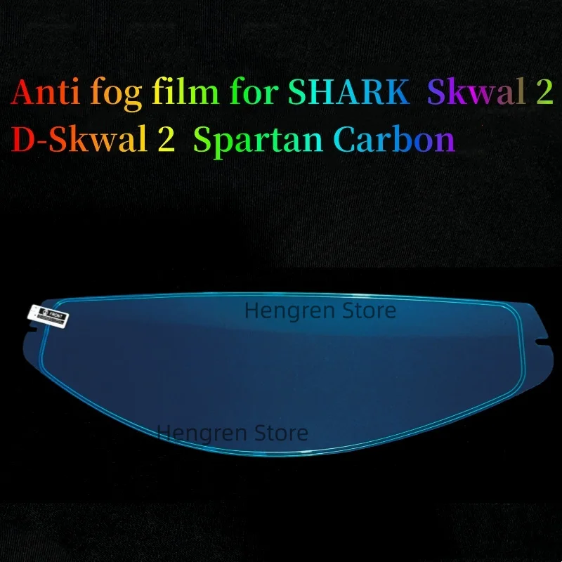 Filme antiembaçante para shark skwal 2 d-skwal 2 spartan carbono anti ...