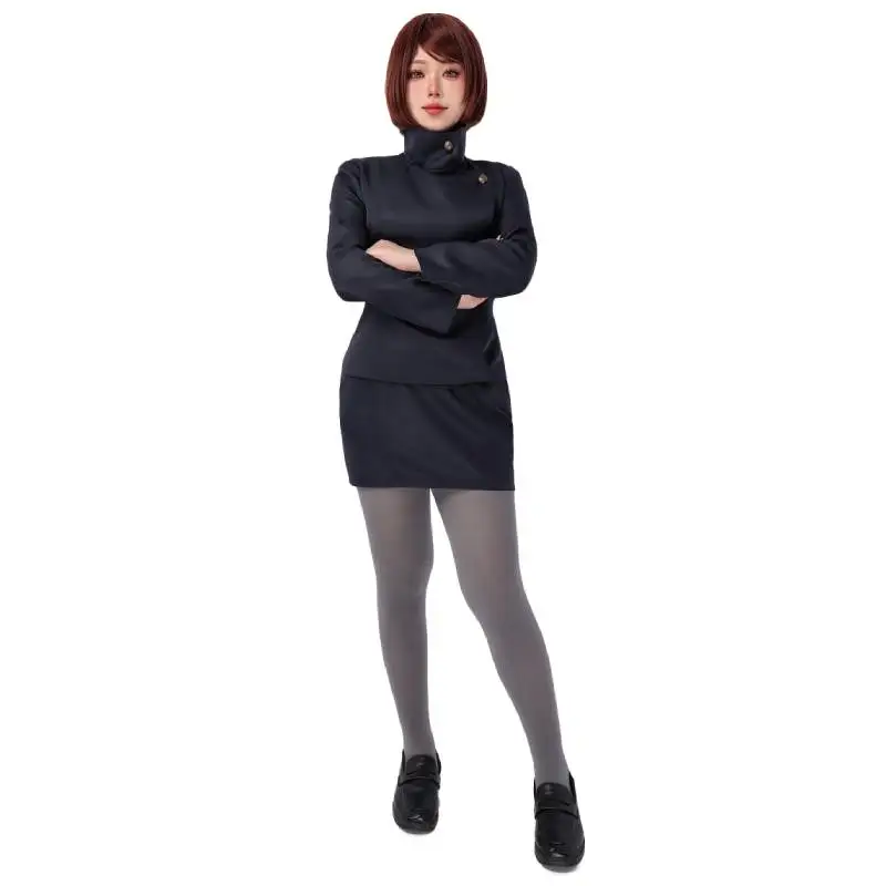 DAZCOS-Ieiri-Shoko-Cosplay-Costume-Jacket-Skirt-with-Stockings-Anime ...