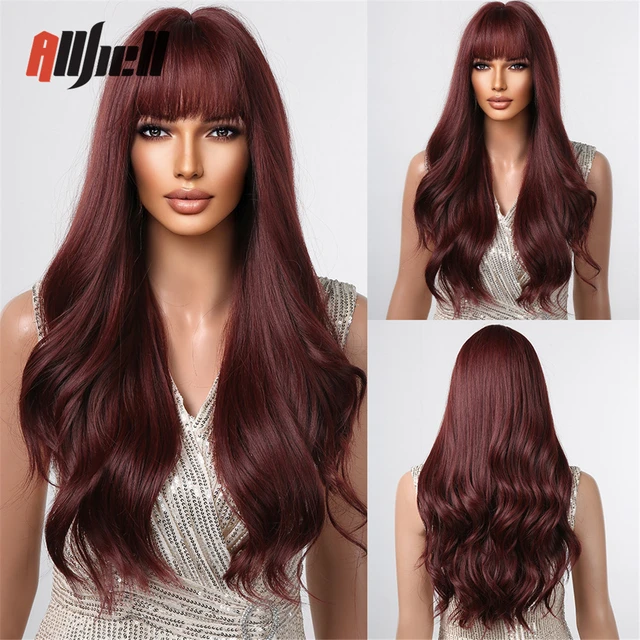 Color Rojo Vino Para Cabello