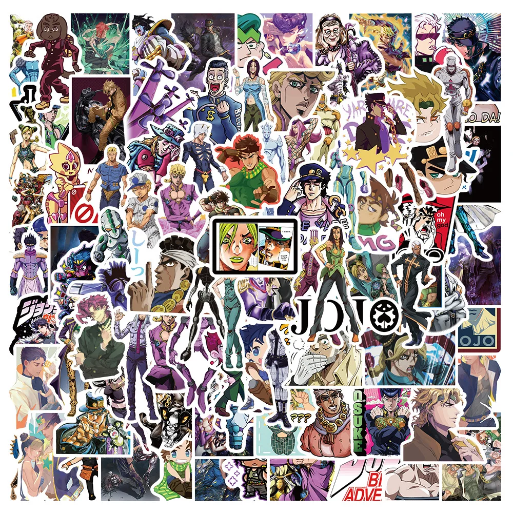 10/30/50pcs Anime Nouveau Jojo Bizarre Aventure Autocollant Enfants ...