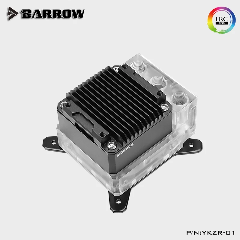 Barrow Water Pump+cpu Block Combo Use For Amd Ryzen Am3 Am4 A-rgb Light ...