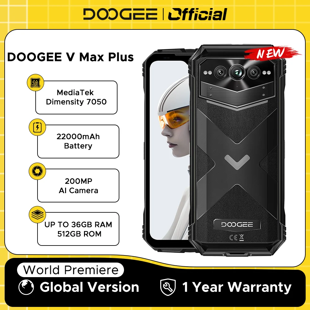 World-Premiere-DOOGEE-V-Max-Plus-Rugged-Phone-22000mAh-36GB-16-20-512GB ...