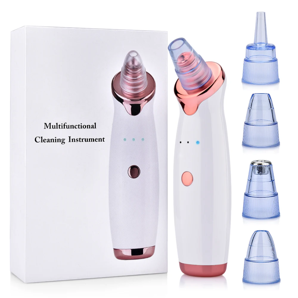 Elektrische Facial Comedondrukker Vacuüm Pore Cleaner Acne Cleanser ...