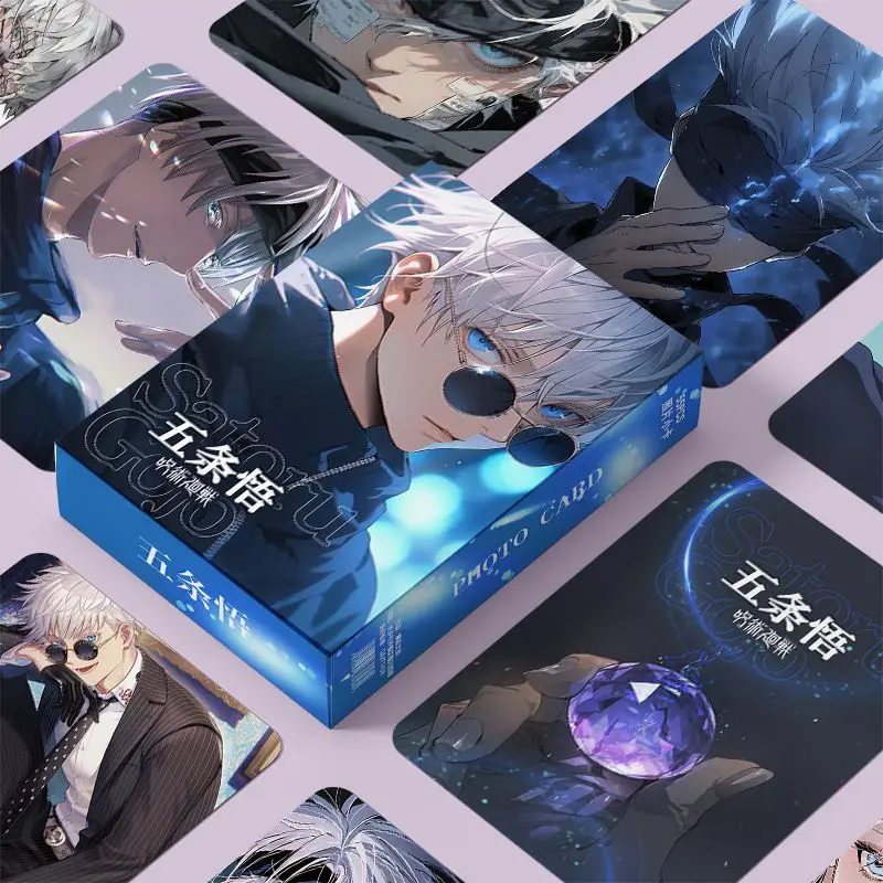 Jujutsu-Kaisen-Gojo-Satoru-creative-anime-peripheral-laser-photo-card ...