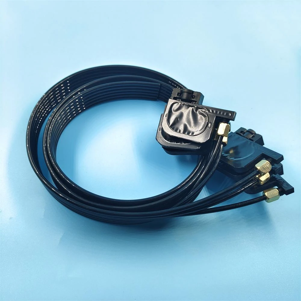 6-Line-color-ink-tube-hose-pipe-pipe-line-1m-with-uv-small-damper-screw ...