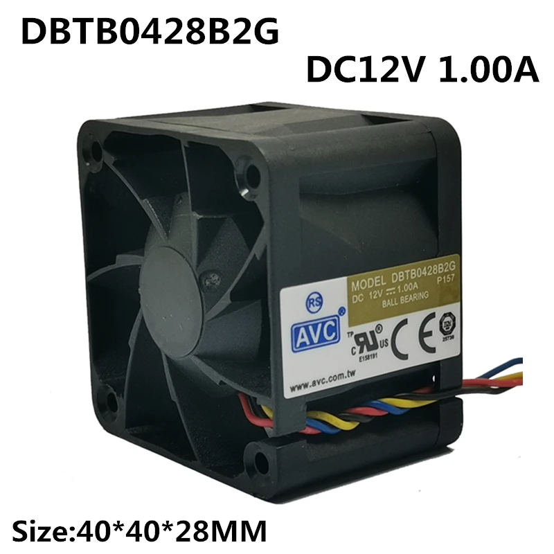 original for AVC 4cm super large air volume cooling fan 12V 1.00A ...
