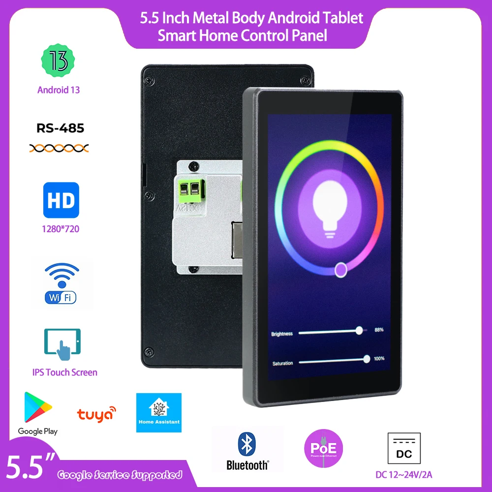 5-5-Inch-inwall-Metal-Body-Smart-Home-Control-Panel-Android-13-POE ...