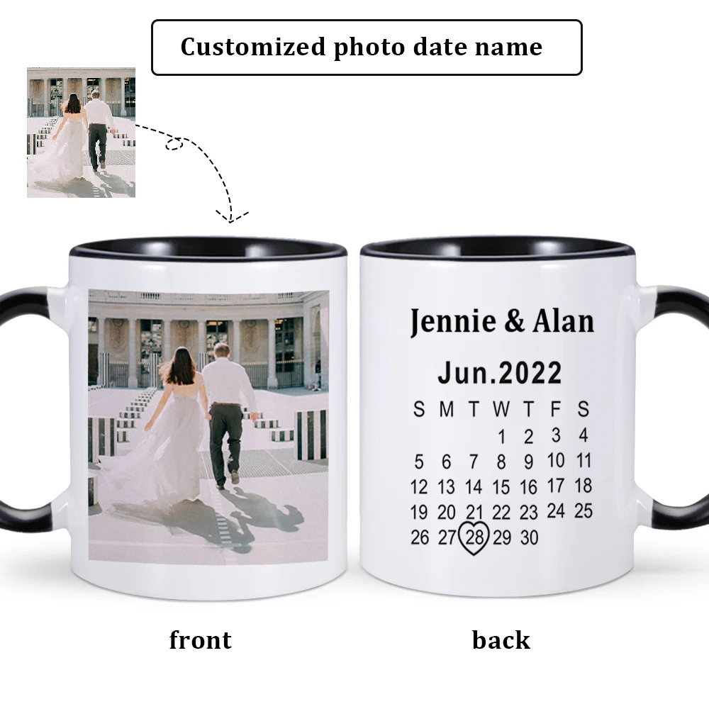 Personalized-Couple-Mug-Custom-Photo-Date-Name-Ceramic-Cups-for ...