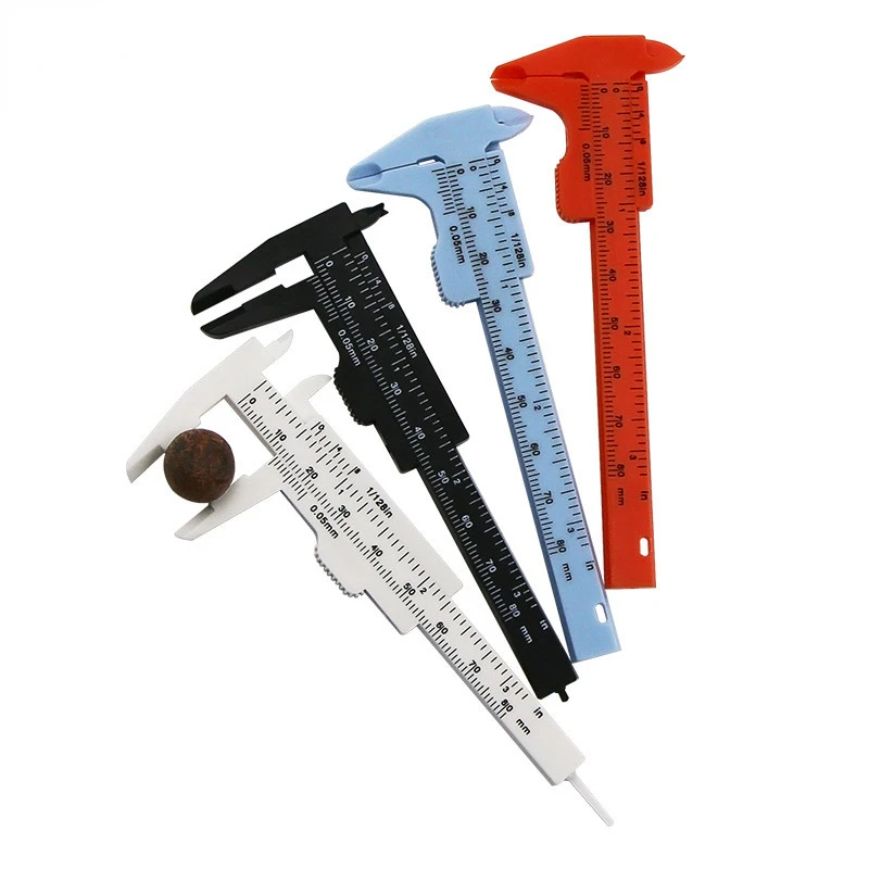 Vernier Caliper 0-80mm Plastic Calipers Gauge Measuring Tools 80mm ...