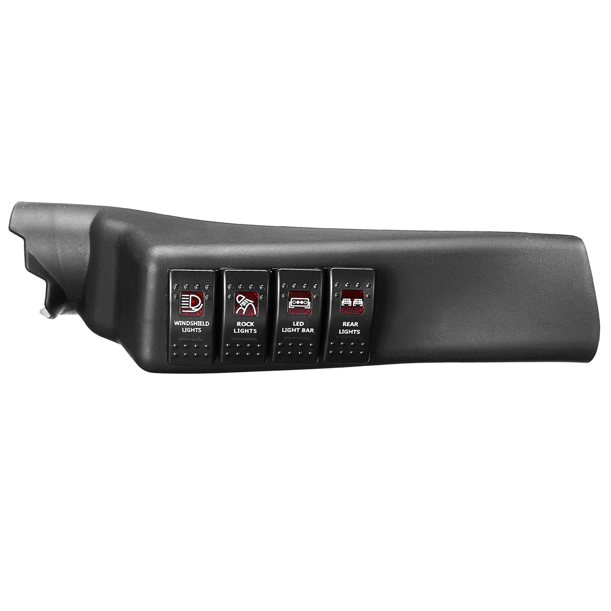 for-Jeep-Wrangler-JK-2011-2017-Car-A-Pillar-Switch-Pod-Panel-with-4 ...
