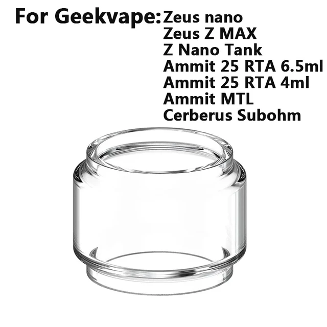 Geekvape Zeus Max Tank Replacement Glass Clearance Shops ...