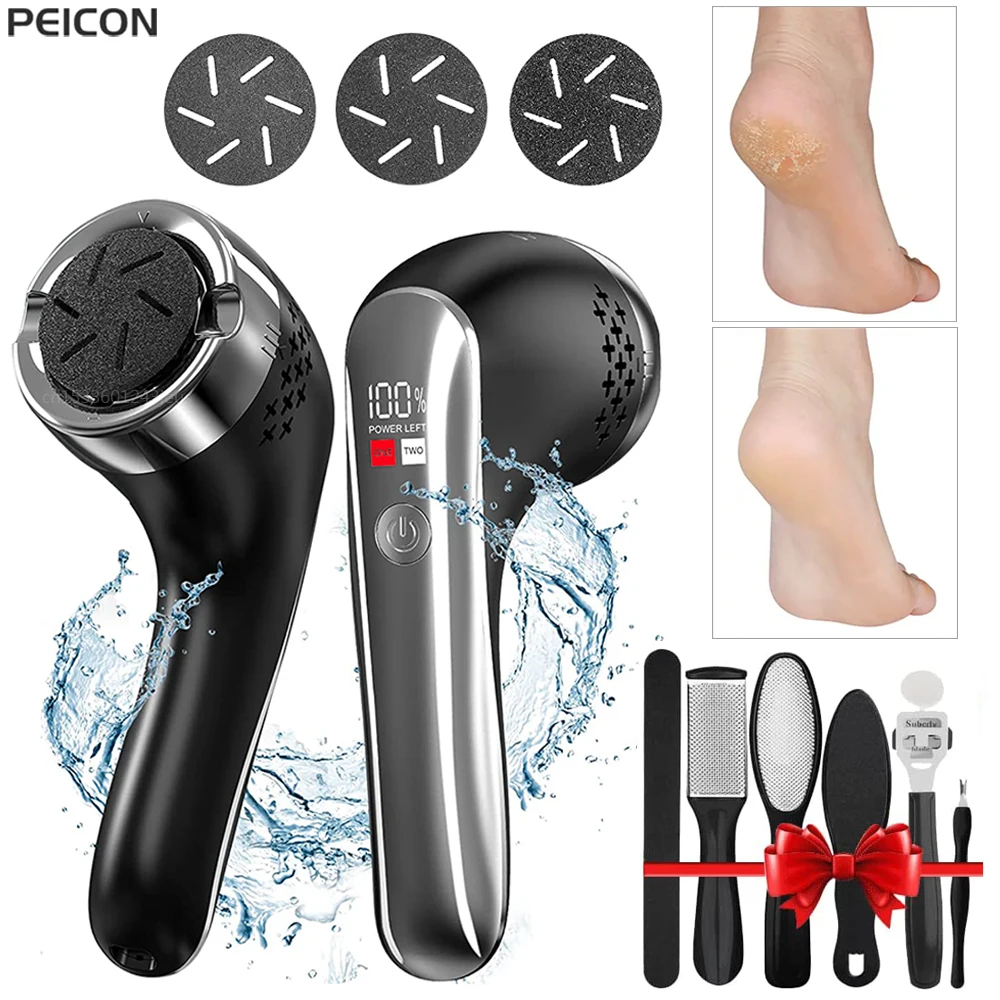 Electric Callus Remover For Feet Rechargeable Foot Sandpaper Electric