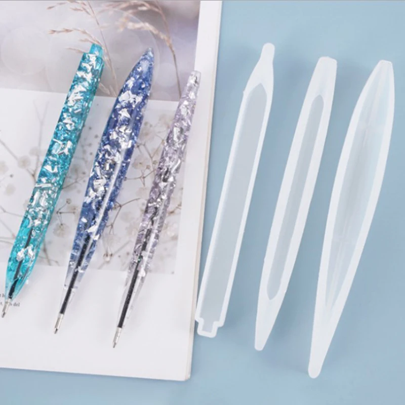 DIY Ballpoint Pen Silicone Mould Handmade Pen Silicone Mould Epoxy Pen ...