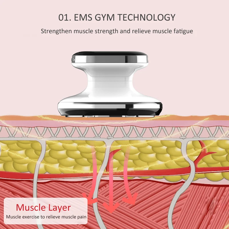 Rf 무선 주파수 셀룰라이트 기계 바디 슬리밍 지방 버너 Ems 연소 Led 테라피 쉐이핑 티몬