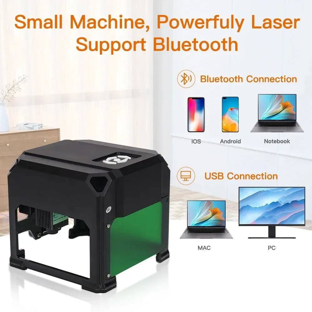CNC-K4-Laser-Engraver-Woodworking-Mark-Printer-Mini-3000mW-with ...