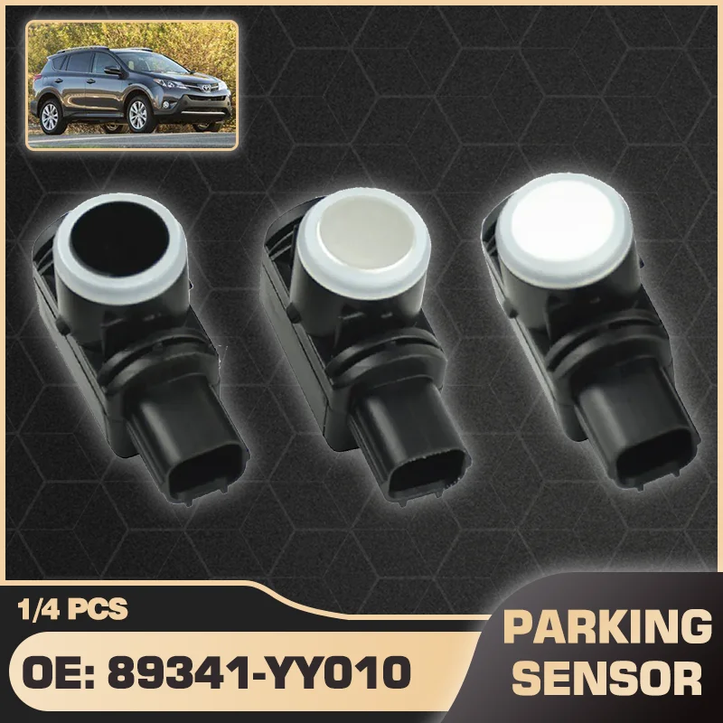 1/4PCS High Quality Car Parking Sensor Reversing Radars For Toyota RAV4 ...