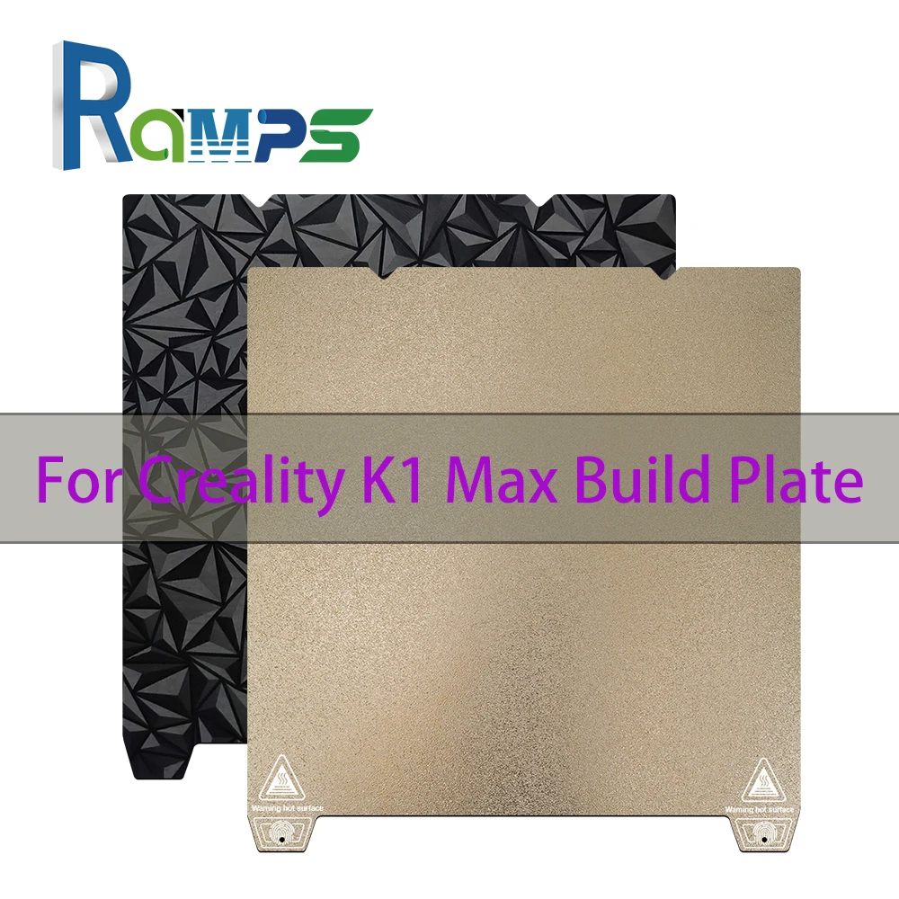 For-Creality-K1-Max-Build-Plate-310-315mm-Printing-Platform-Board-PEI ...
