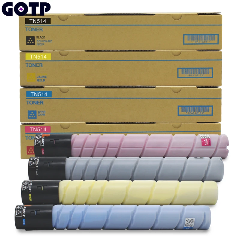 1pcs Tn514 High-quality Japan Compatible Toner Cartridge For Konica Minolta Bizhub C458 C558 ...